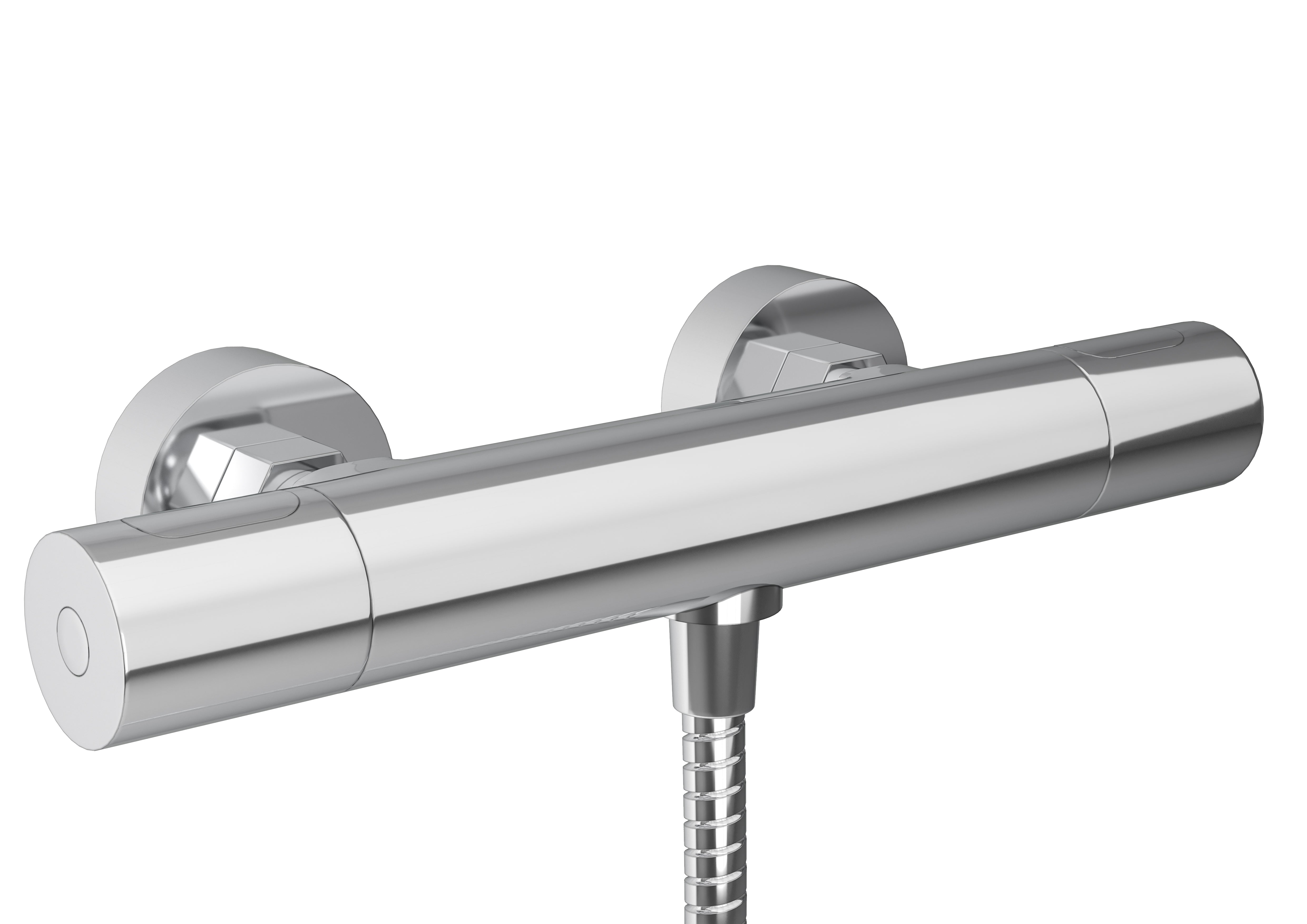 Fairford Doccia Pro Round Bar Valve, B/O – Stonewater Bathrooms